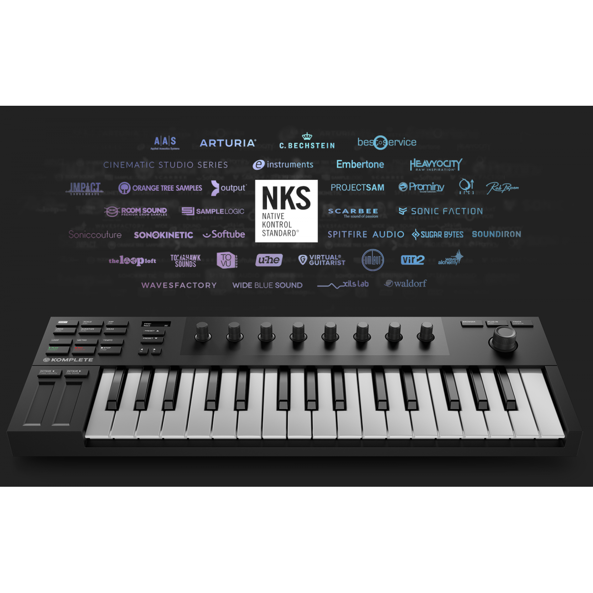 Komplete Kontrol M32 – Clavier 32 touches compact pro - Energyson