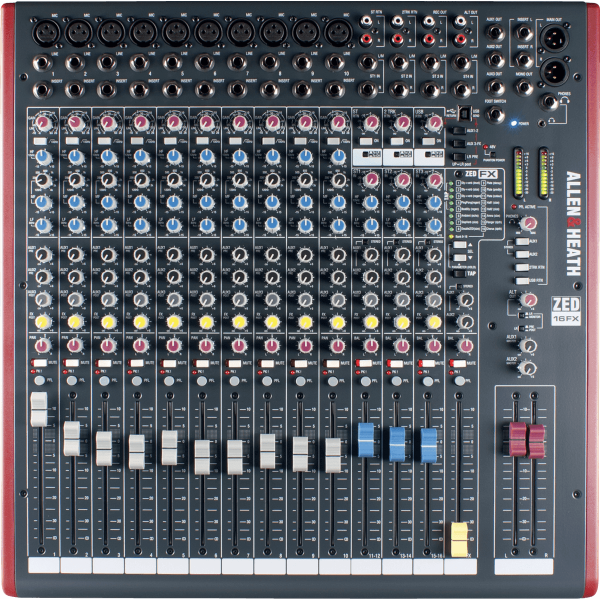 Allen & Heath ZED-16FX - Consoles analogiques - Energyson