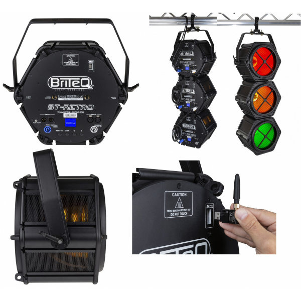 BT-RETRO - Projecteurs Blinder - Energyson