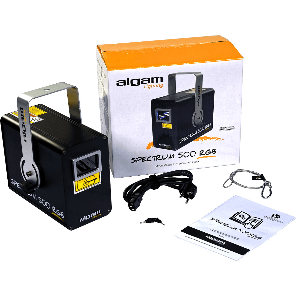 Algam Lighting SPECTRUM 500 RGB - Lasers multicolore - Energyson