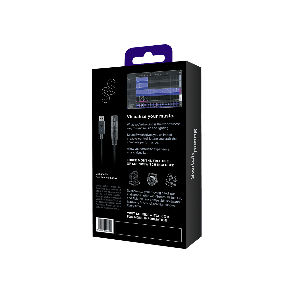 SoundSwitch Micro DMX Interface - Logiciels DMX - Energyson