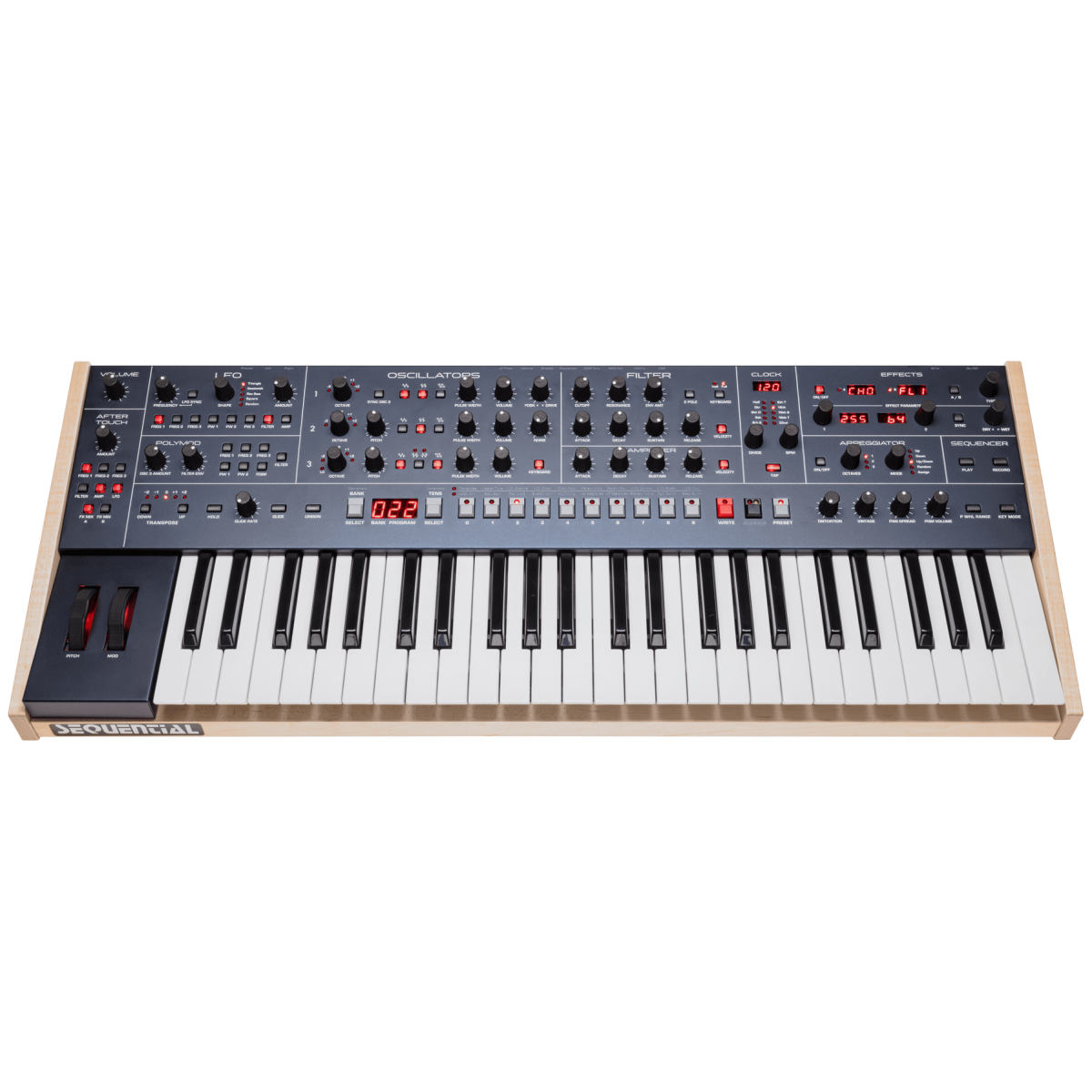 Sequential Trigon-6 Keyboard - Synthé analogiques - Energyson