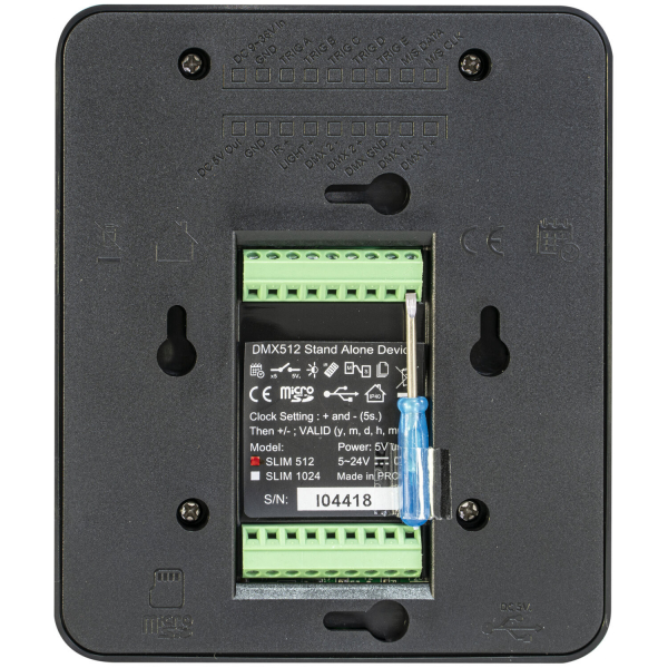 DMX-SLIM-PANEL-512 - Logiciels DMX - Energyson