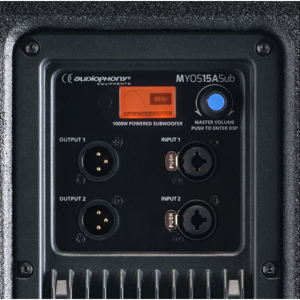 MYOS 15A SUB - Caissons de basse actifs - Energyson