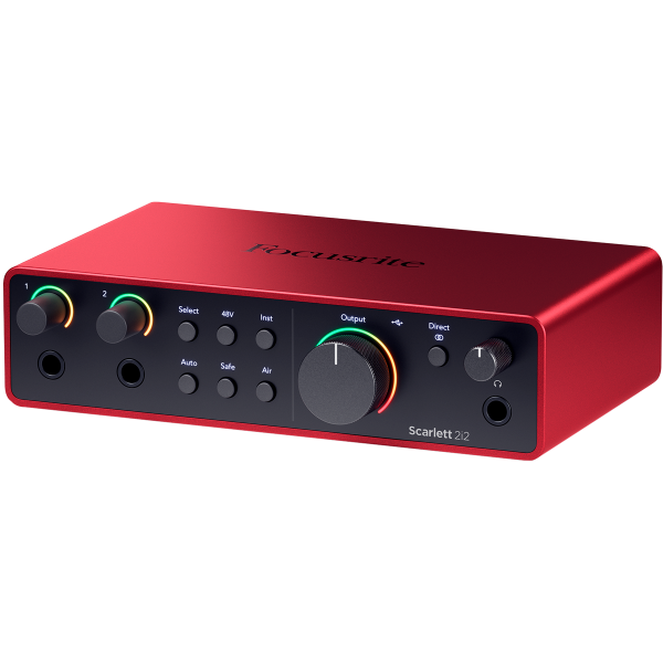 Focusrite SCARLETT4 2I2 STUDIO - Packs Home Studio - Energyson