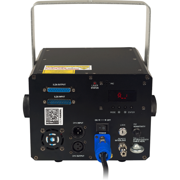 Algam Lighting SPECTRUM 3000 RGB - Lasers multicolore - Energyson