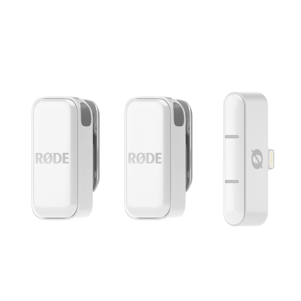 Rode WIRELESS MICRO LIGHTING WH - Micros pour caméras sans fil - Energyson