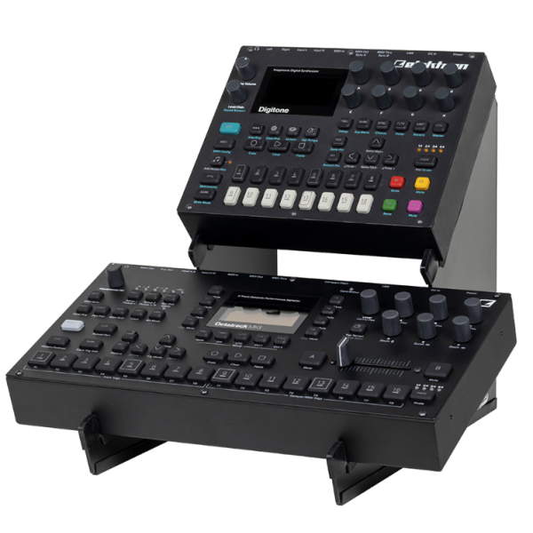 Headliner 2-Tier Desktop Synth Stand - Mobilier home studio - Energyson
