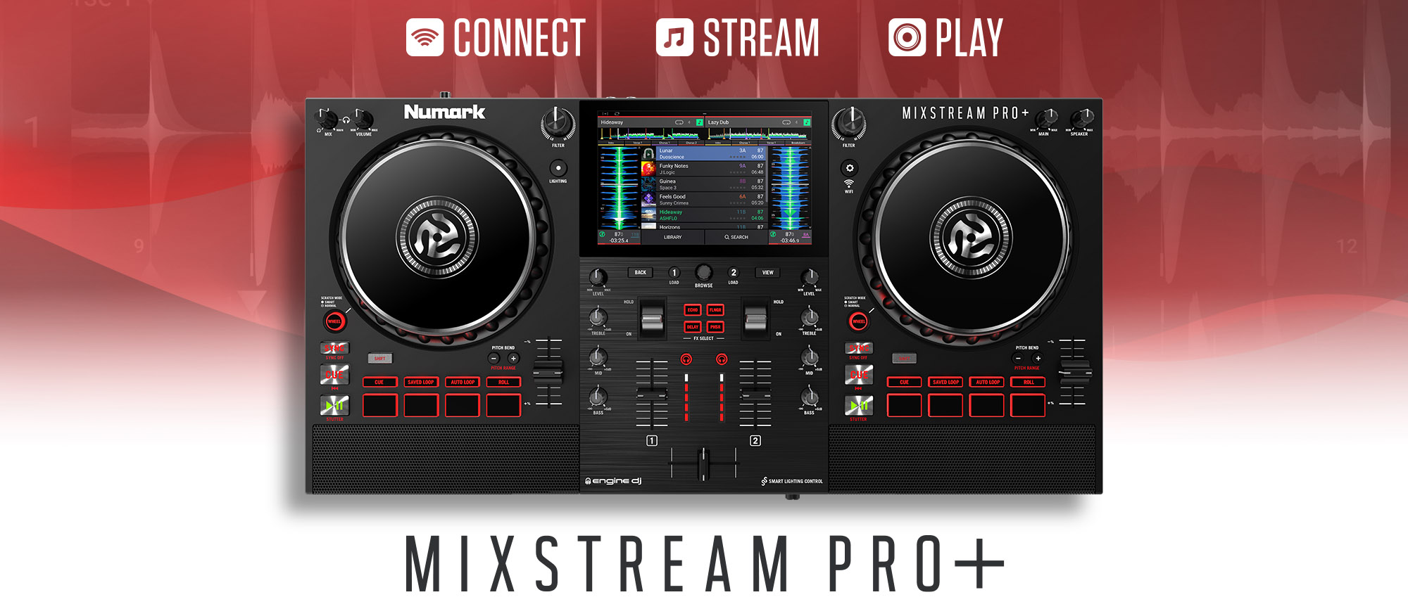 Numark Mixstream PRO + - Contrôleurs DJ autonome - Energyson